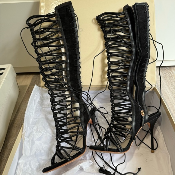 Sophia Webster | Shoes | Sophia Webster Clementine Knee High Gladiator ...